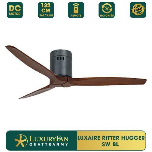 Quạt trần Mỹ dòng Luxaire - Hugger SW – Moonlight