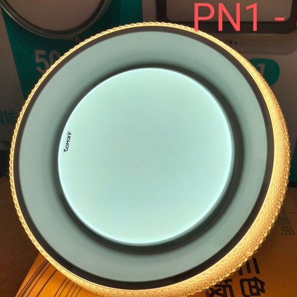 Gomani Quạt trần đèn thu cánh màu trắng 4 cánh 120cm 55W DC đèn 80W D5