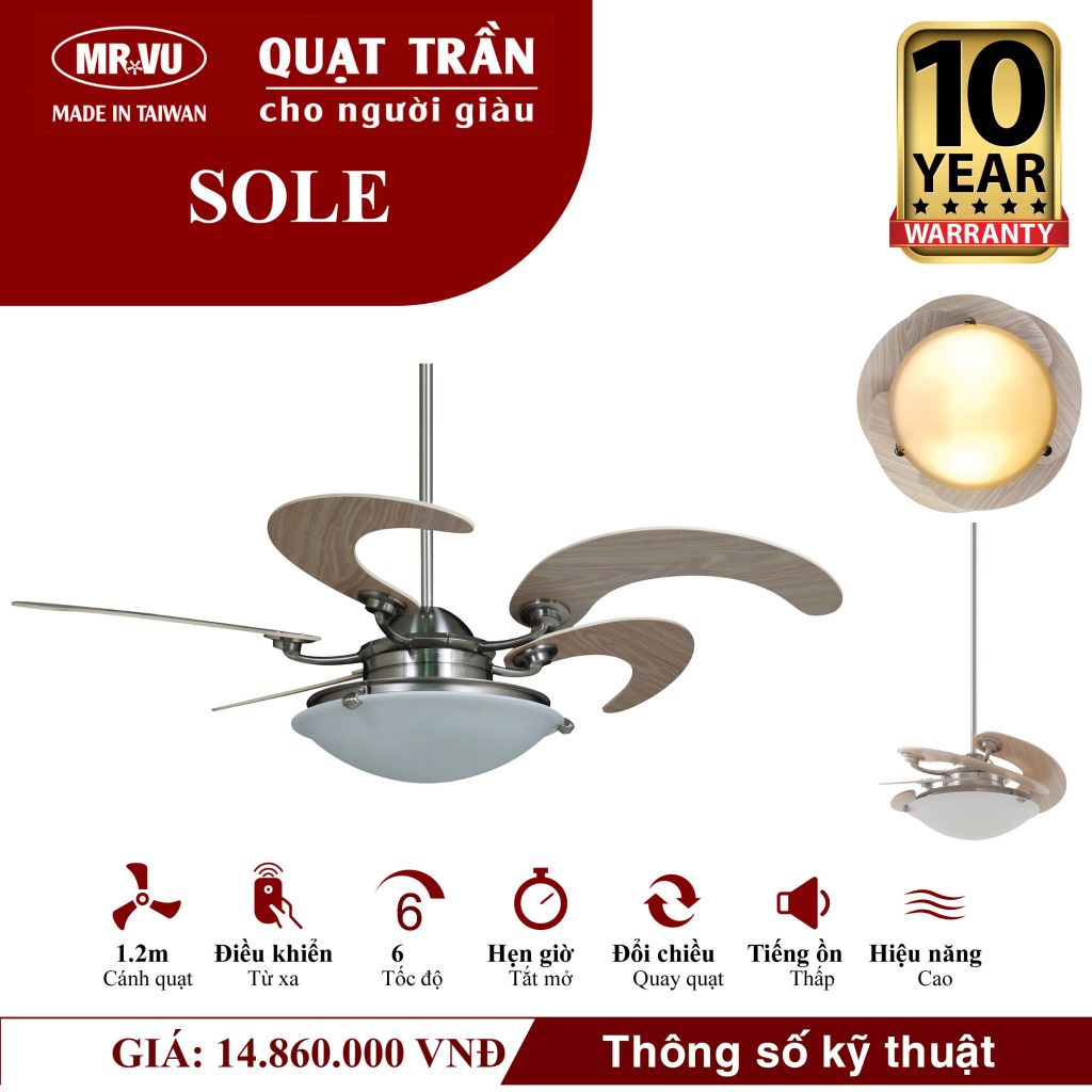 Quạt trần Mr.Vu SOLE