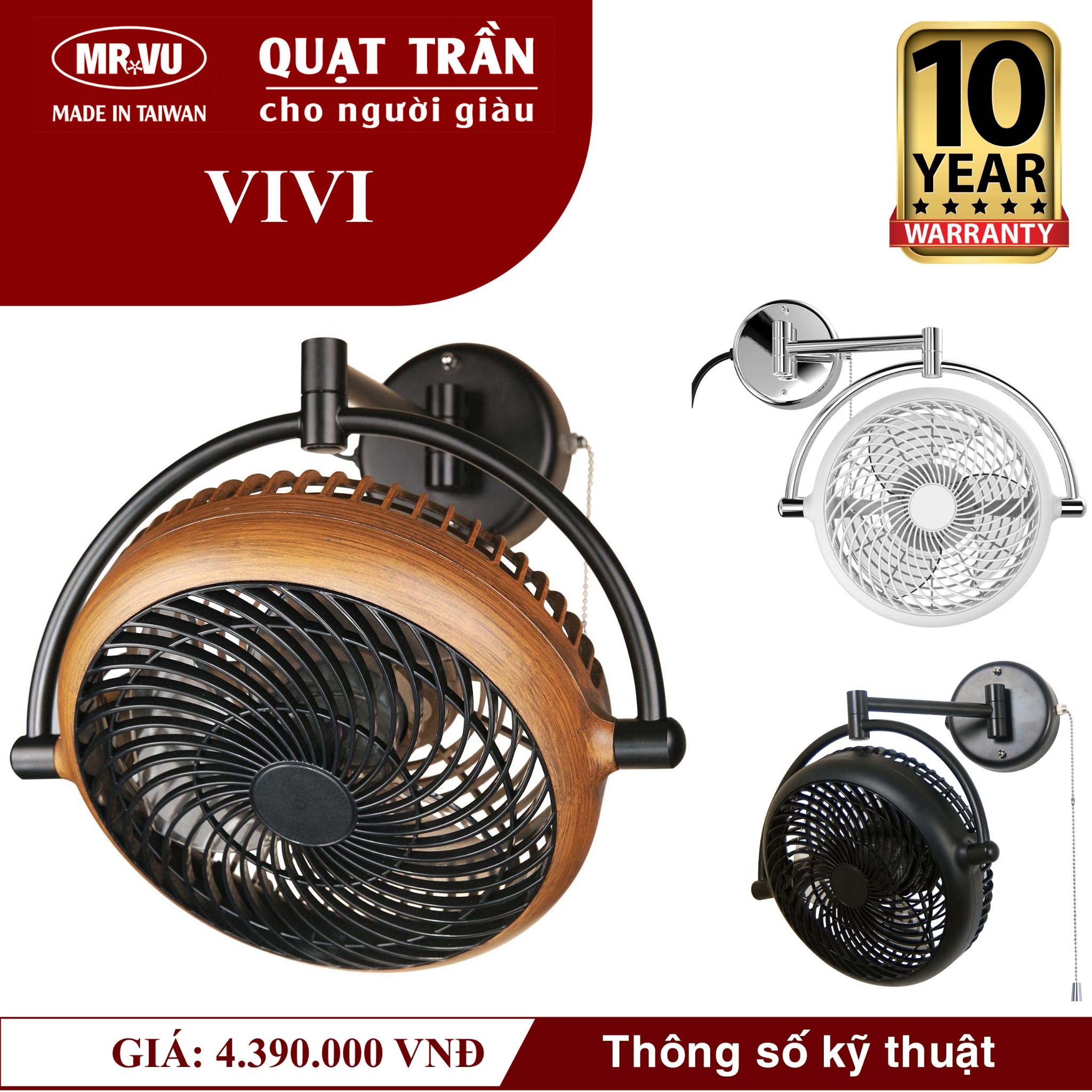 Quạt trần Mr.Vu VIVI