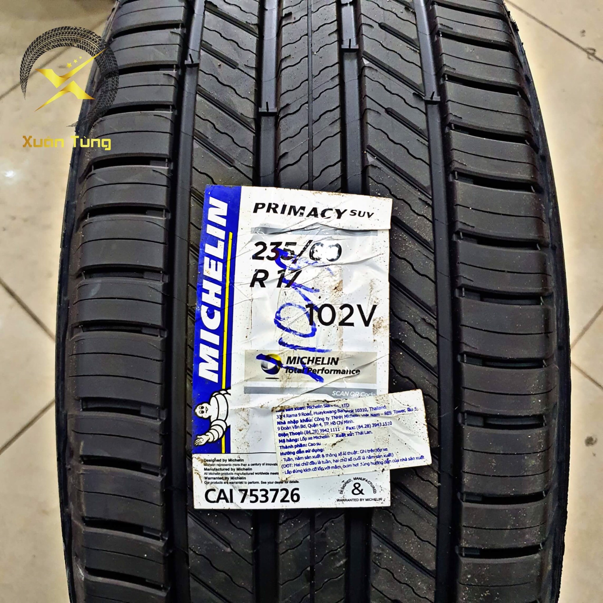 Lốp Michelin Primacy SUV – Lốp Xuân Tùng
