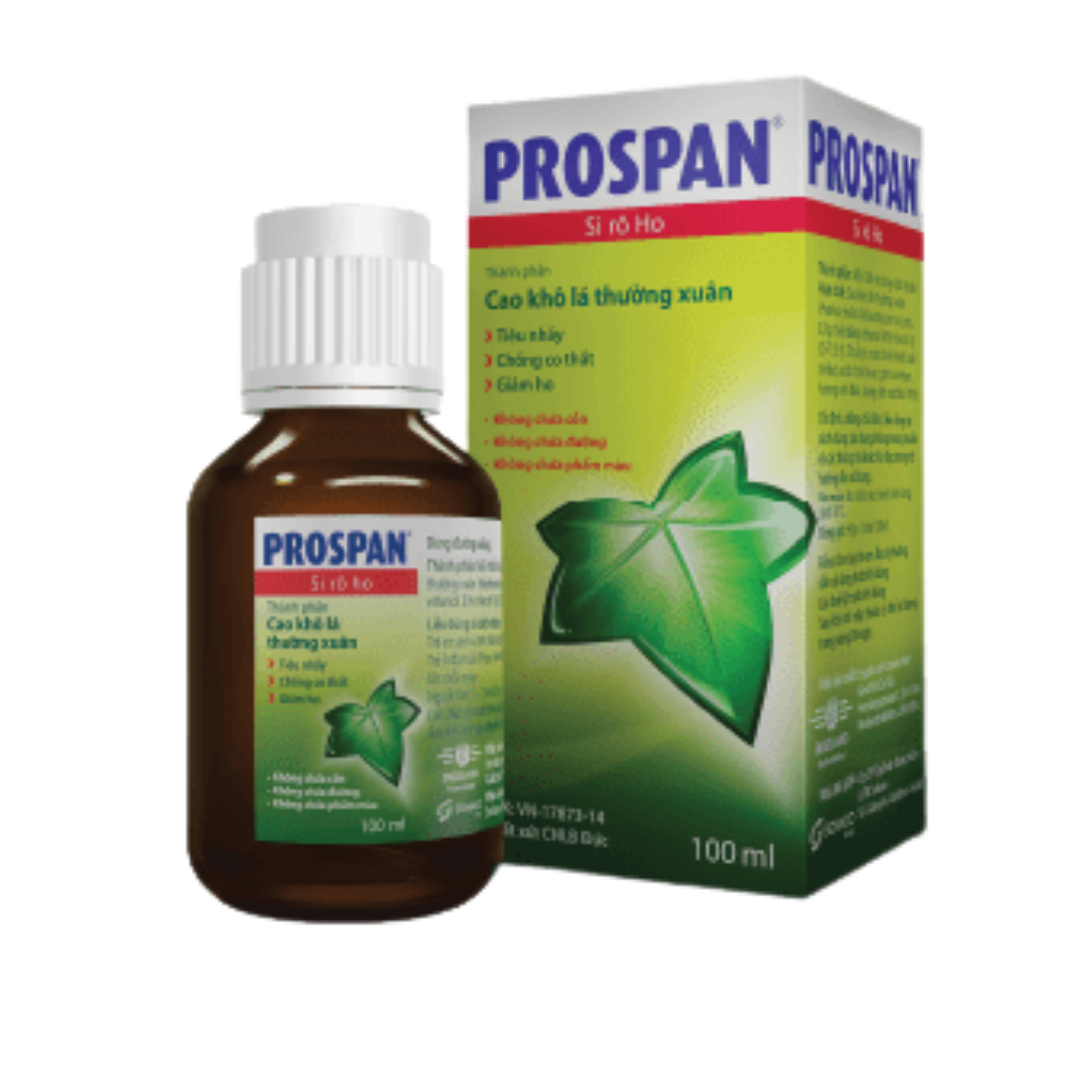 Prospan Siro Ho Thảo Dược Hỗ Trợ Hô Hấp Cough Syrup 100ml – Greenoly.VN