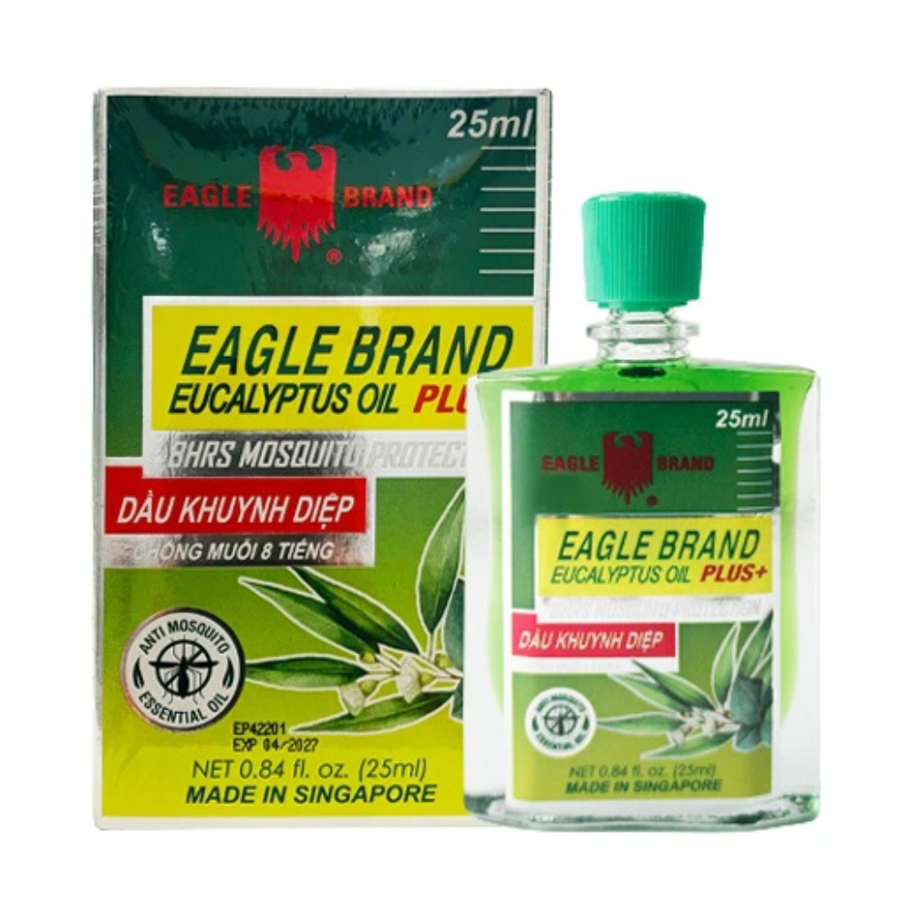 Eagle Brand Dầu Khuynh Diệp Con Ó Eucalyptus Oil Plus 25ml – Greenoly.VN