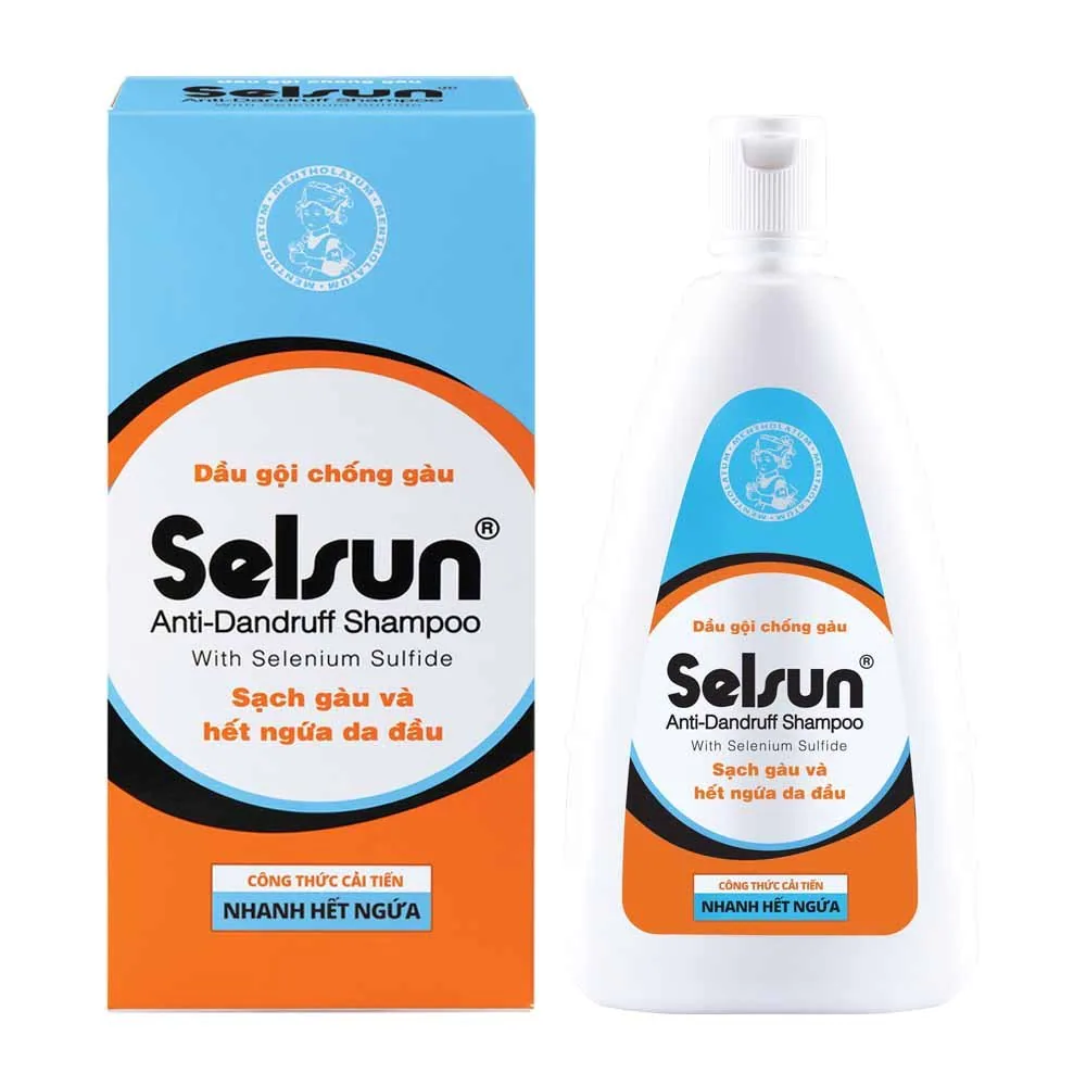 Selsun Dầu Gội Chống Gàu 1% Anti-Dandruff Shampoo With Selenium Sulfid ...
