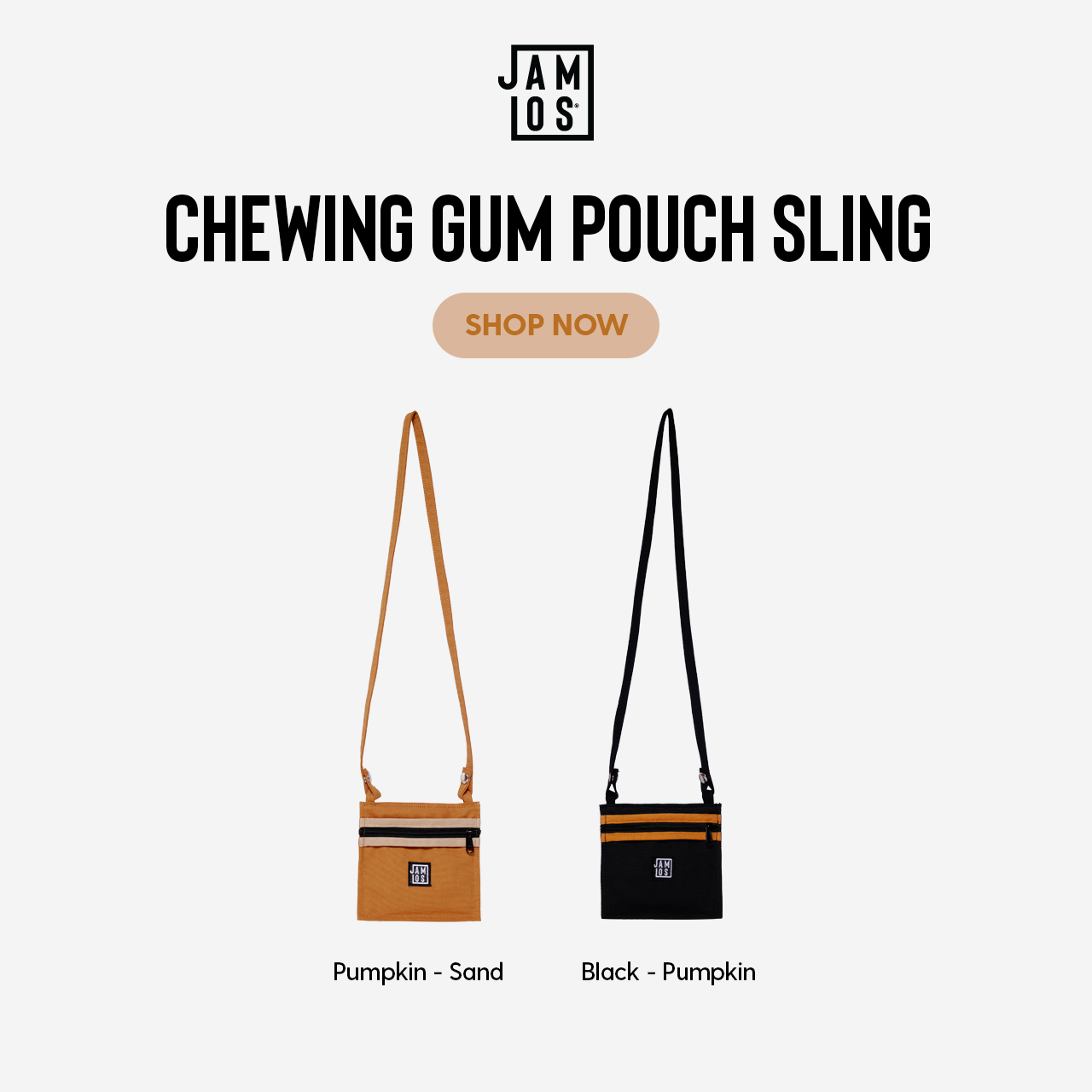 Chewing Gum Pouch Sling - Canvas | Jamlos