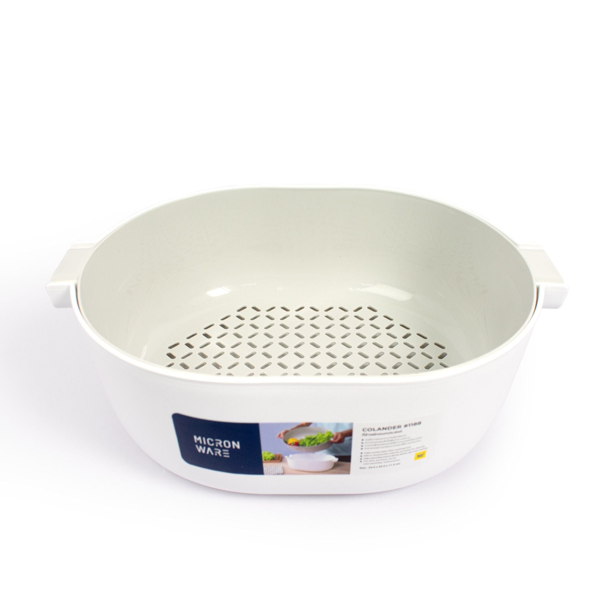 Bộ thau rổ Micronware Oval tiện lợi - 1188 – Gia dụng Trung Huy