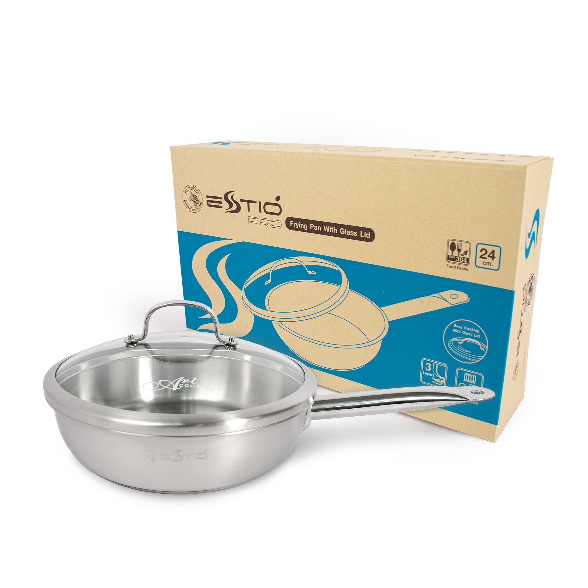 Chảo Inox Zebra Thailand – Gia dụng Trung Huy