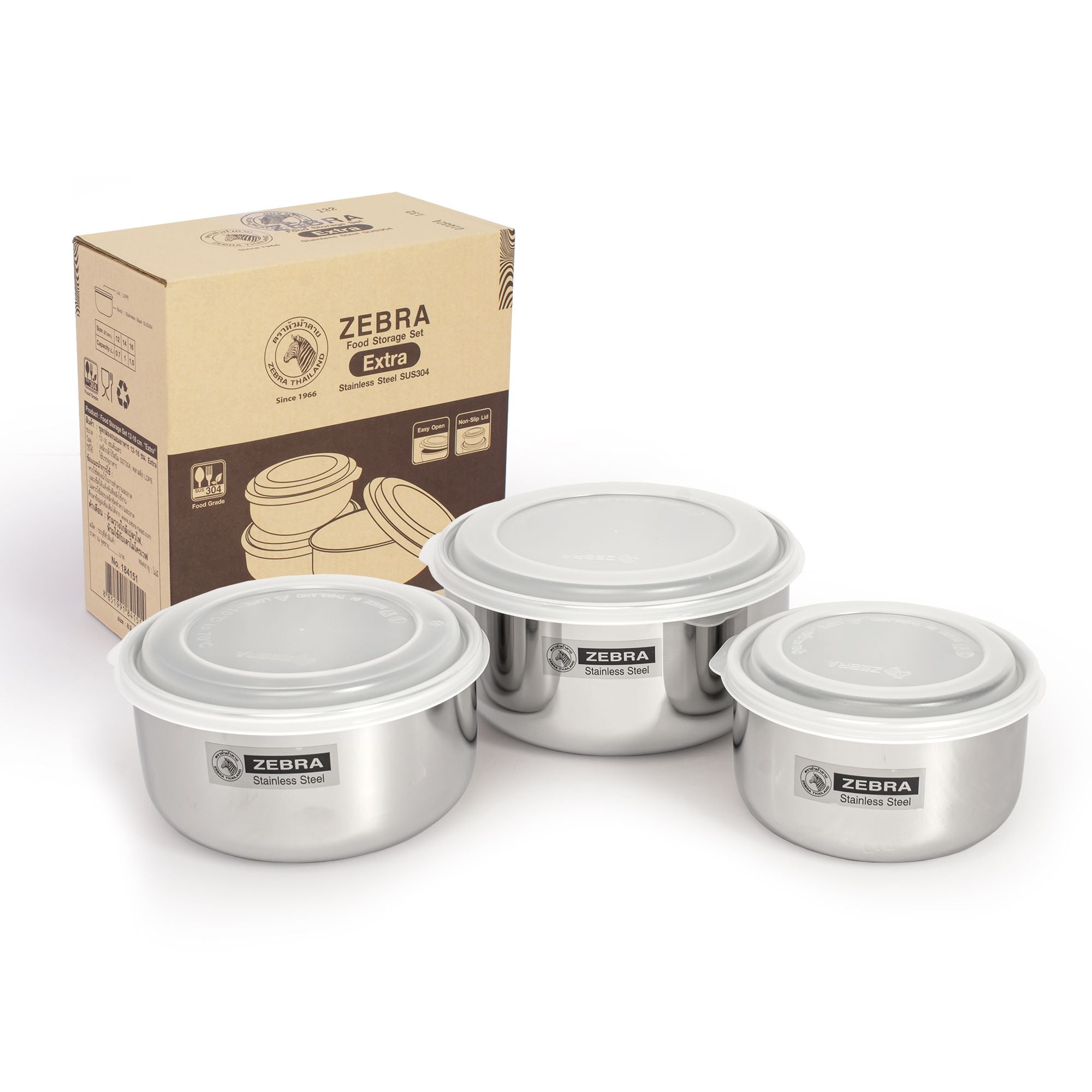 Thố Inox 304 Zebra Thailand – Gia dụng Trung Huy