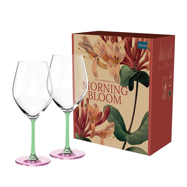 Bộ 2 ly rượu Morning Bloom - 3026A2102G0002 – Gia dụng Trung Huy