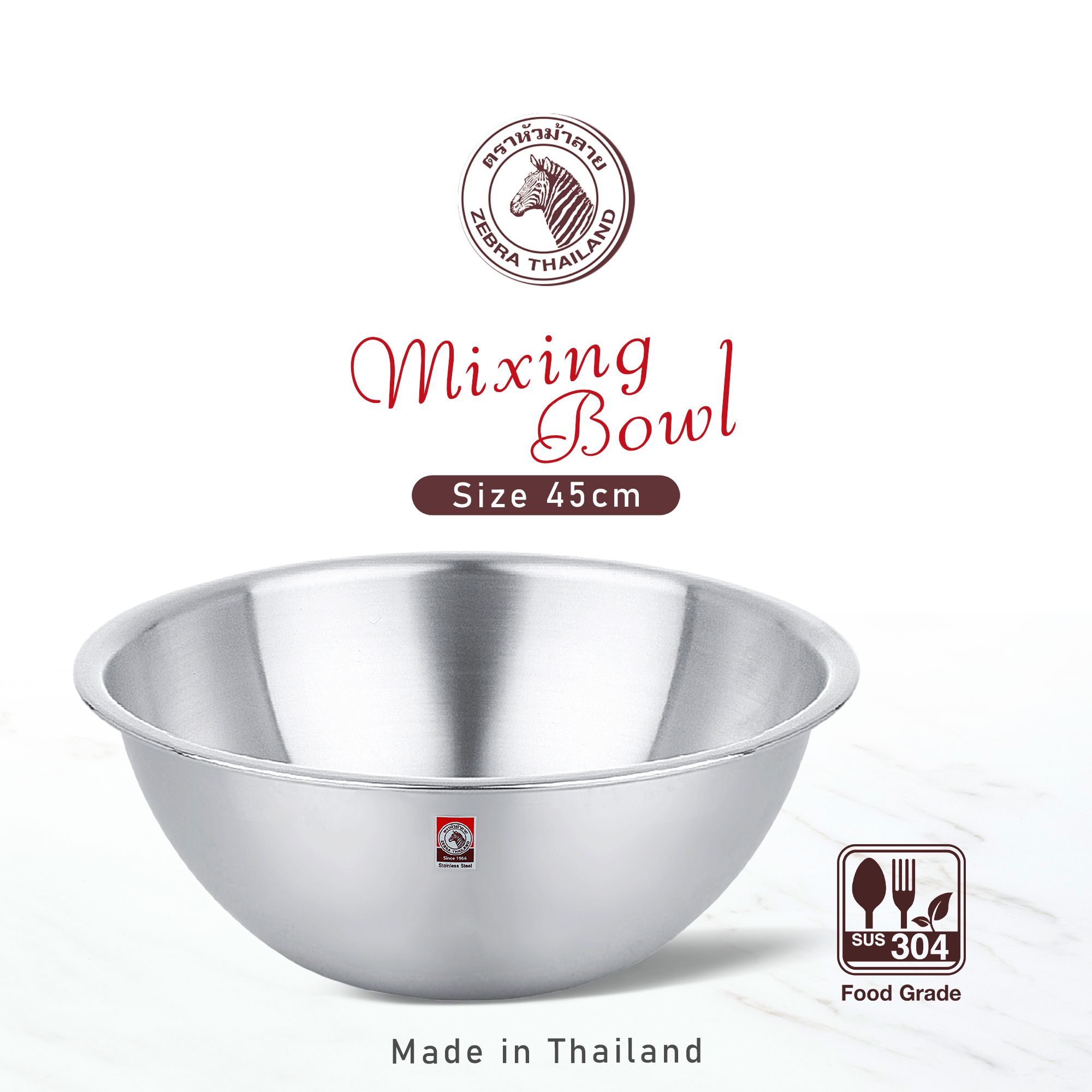 Thau Inox 304 ZEBRA – Gia dụng Trung Huy
