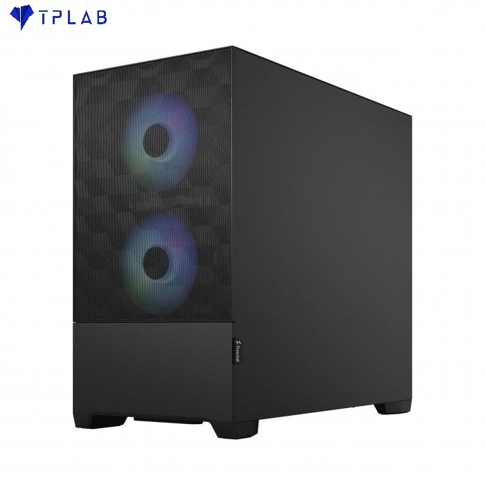 CASE FRACTAL DESIGN POP MINI AIR RGB BLACK TG CLEAR TINT– TPLAB