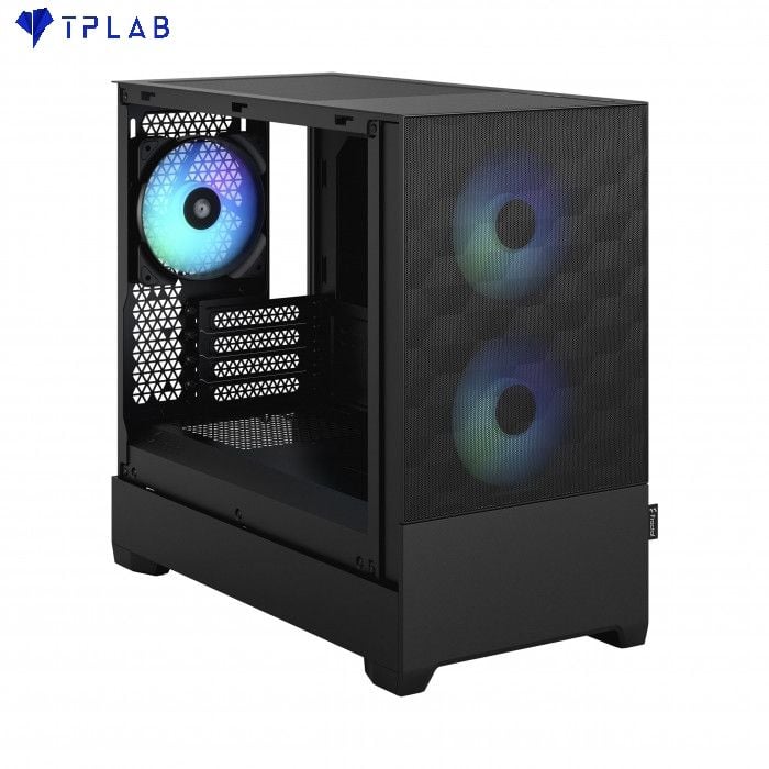CASE FRACTAL DESIGN POP MINI AIR RGB BLACK TG CLEAR TINT– TPLAB