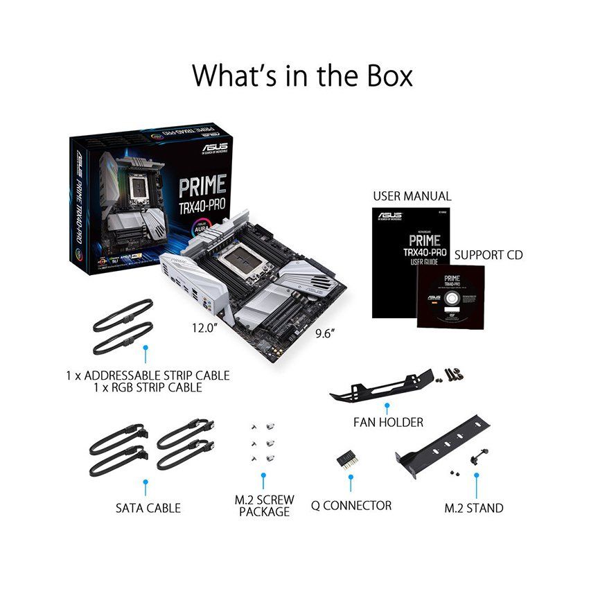 Mainboard ASUS PRIME TRX40 - PRO Chính Hãng Giá Rẻ– TPLAB