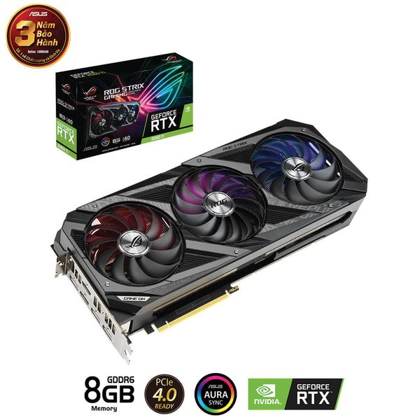 ASUS ROG STRIX RTX 3060 Ti GAMING 8GB GDDR6– TPLAB
