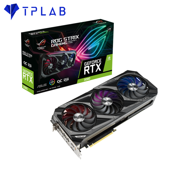 ASUS ROG STRIX RTX 3080 GAMING 12GB GDDR6X chính hãng giá rẻ– TPLAB