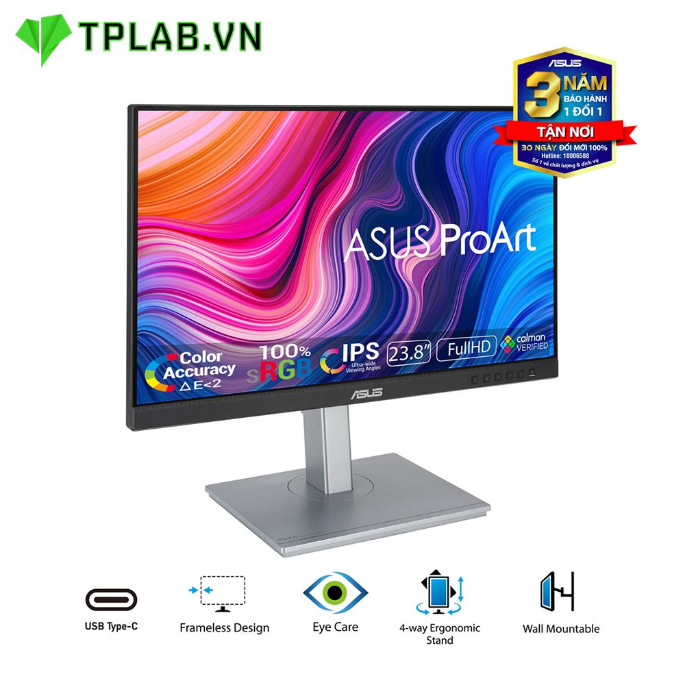 Màn hình ASUS ProArt PA247CV 24" IPS 75Hz Adaptive-Sync chuyên đồ họa ...