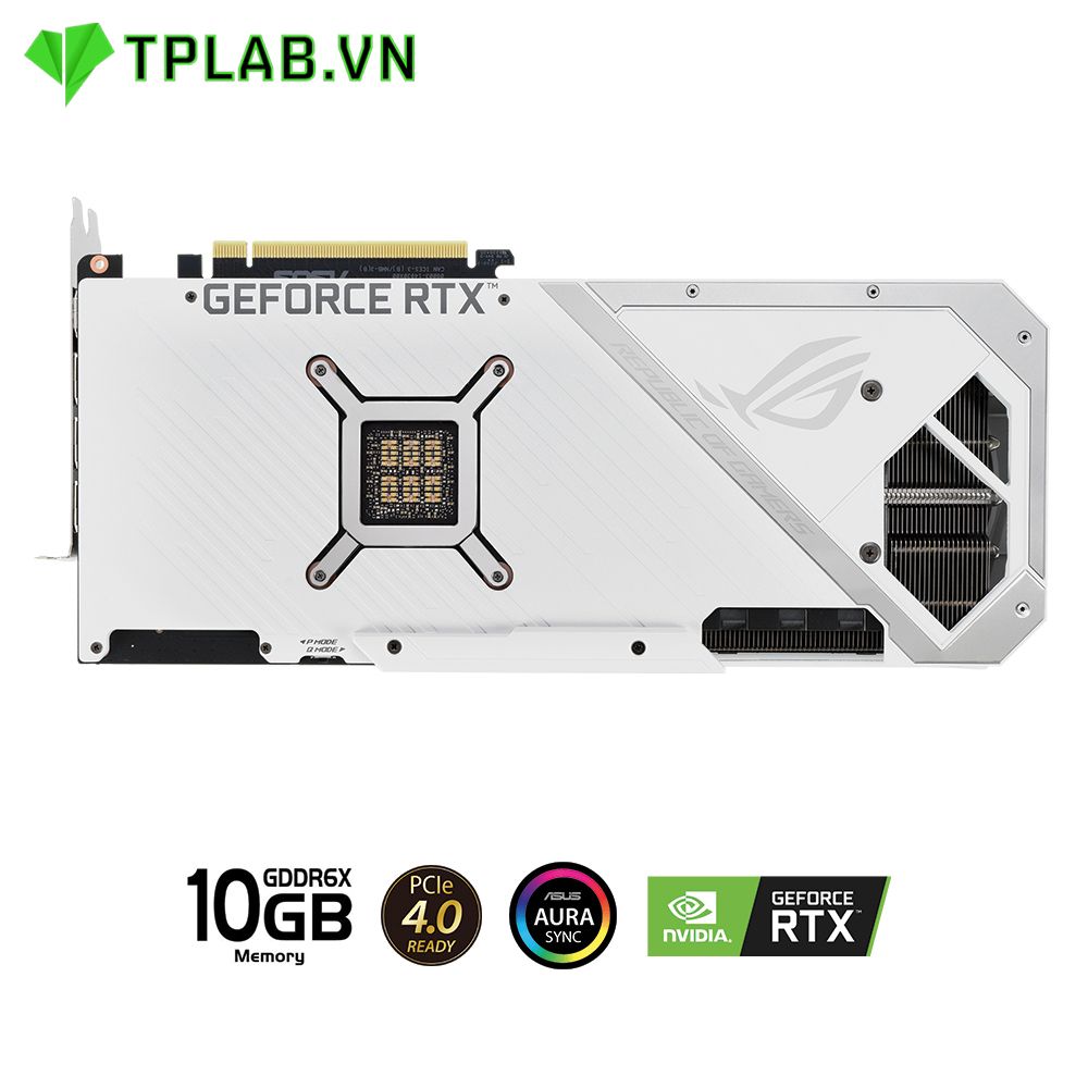 ASUS ROG STRIX RTX 3080 GAMING 10GB GDDR6X White Edition Chính Hãng– TPLAB
