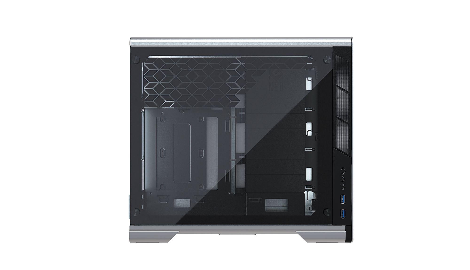 CASE METALLIC GEAR Neo Mini ITX V2 Case Silver– TPLAB