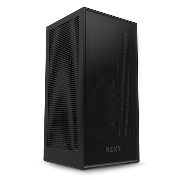 Case NZXT H1 MATTE Black (Mini - ITX Tower) Chính Hãng– TPLAB
