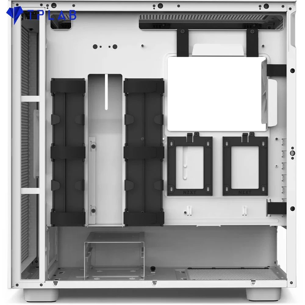 Case NZXT H7 Flow White/White– TPLAB