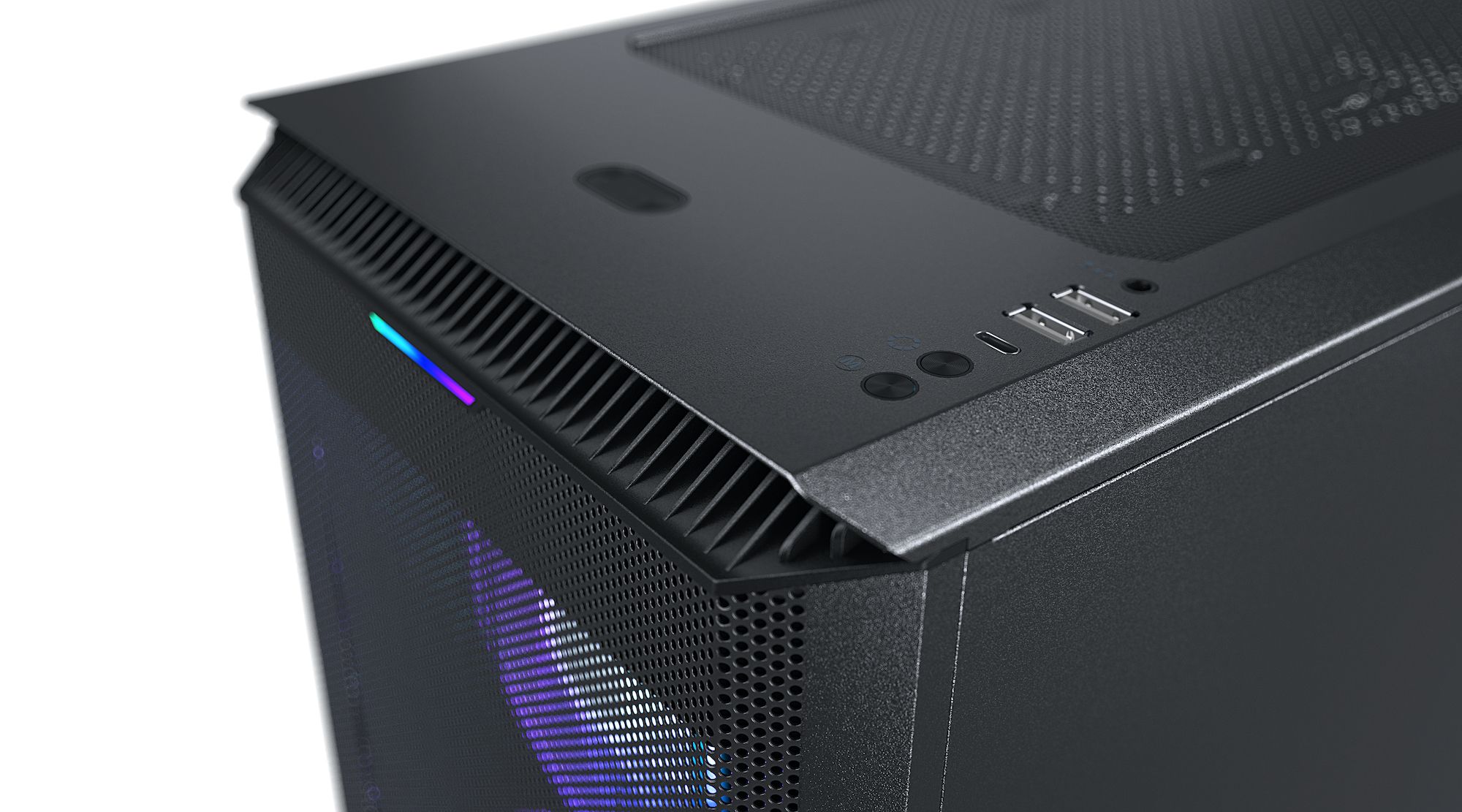 Case PHANTEKS Eclipse P500 Air, Glass, D-RGB, Black– TPLAB