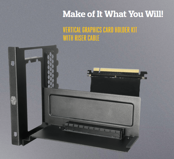 Cooler Master VGA Holder Vertical With Riser PCI -E 3.0– TPLAB