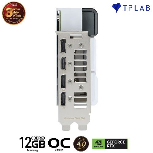 ASUS Dual GeForce RTX 4070 White OC Edition 12GB GDDR6X– TPLAB