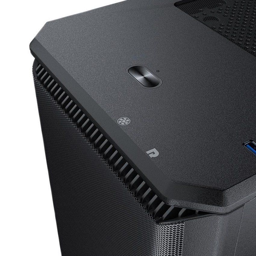 PHANTEKS Eclipse P400 Air Mid Tower, Tempered Glass, Airflow Ver Black– TPLAB