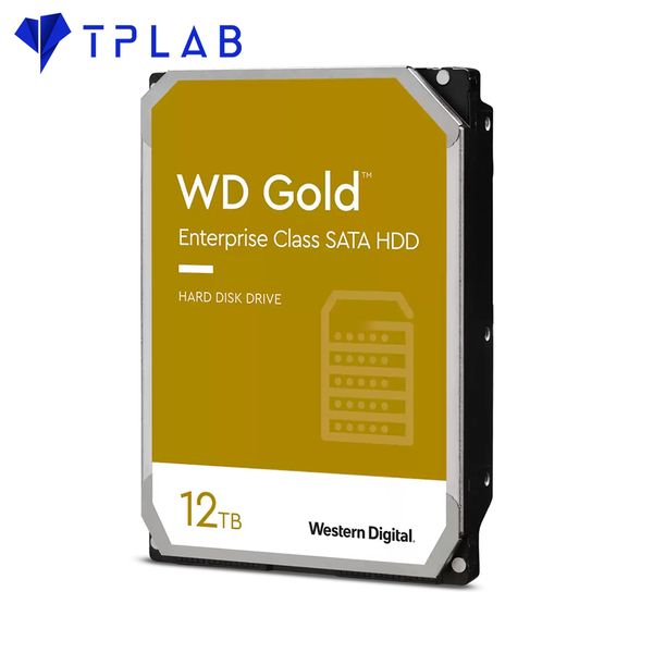 HDD WD Gold 12TB 3.5 inch SATA III 256MB Cache 7200RPM WD121KRYZ– TPLAB