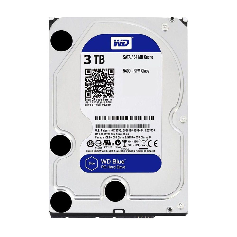 HDD WD Blue 3TB 3.5 inch SATA III 64MB– TPLAB