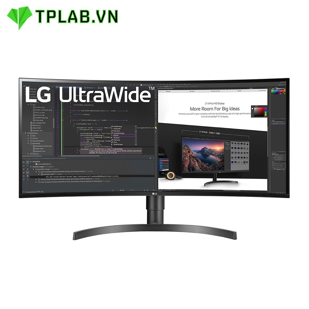 Màn hình cong LG 34WN80C-B UltraWide 34" IPS 2K HDR10 Giá Rẻ 2020– TPLAB