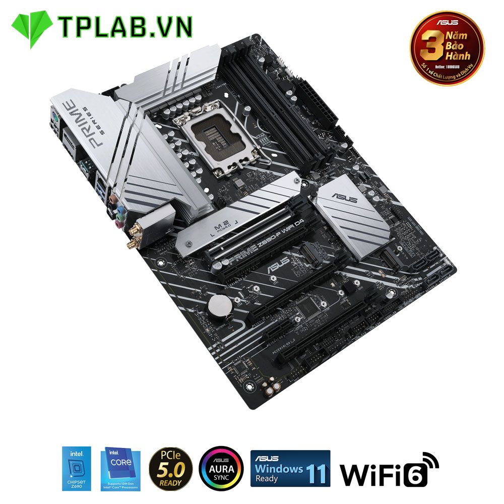 ASUS PRIME Z690-P WIFI DDR4 chínhh hãng giá rẻ– TPLAB