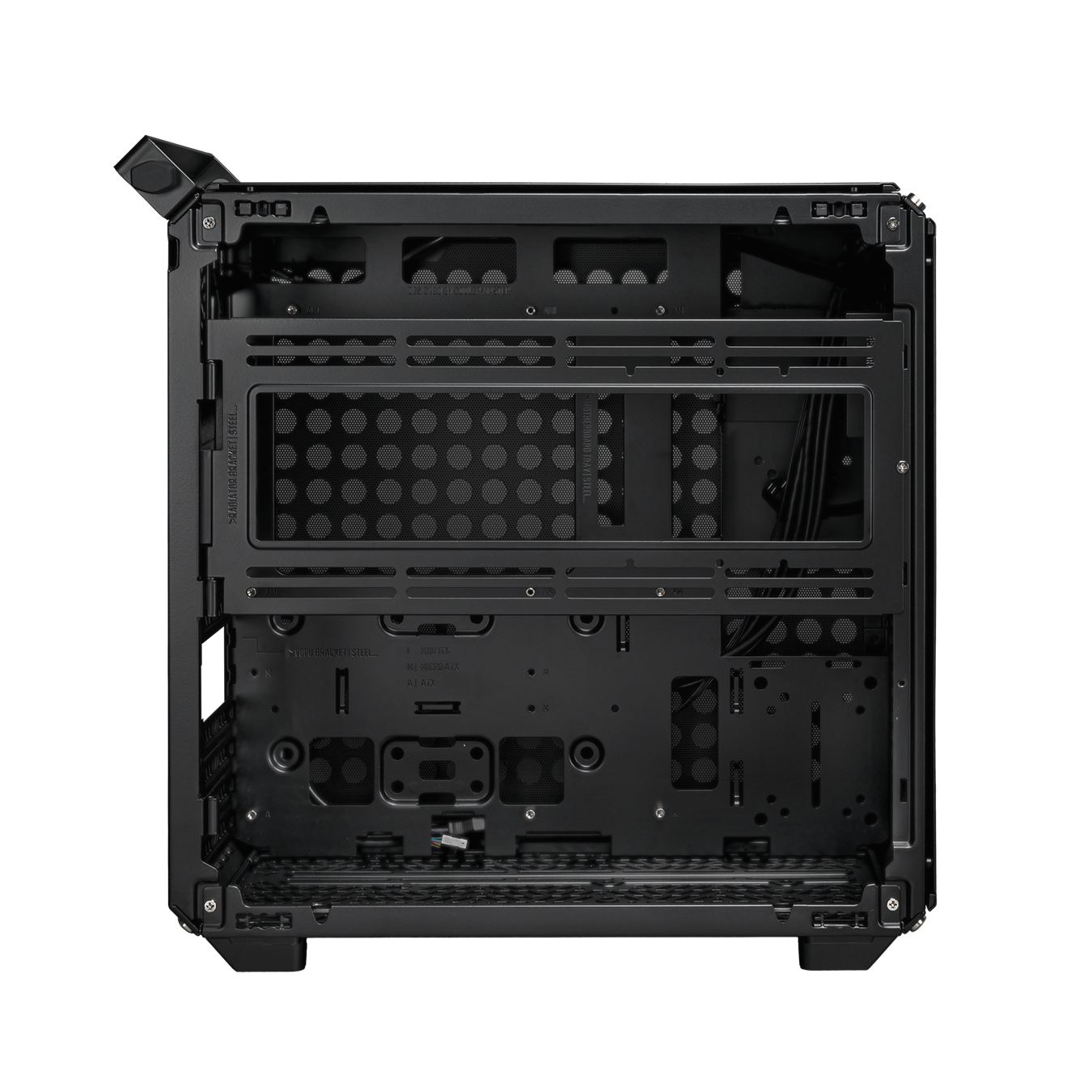 Case Cooler Master QUBE 500 FLATPACK BLACK EDITION– TPLAB