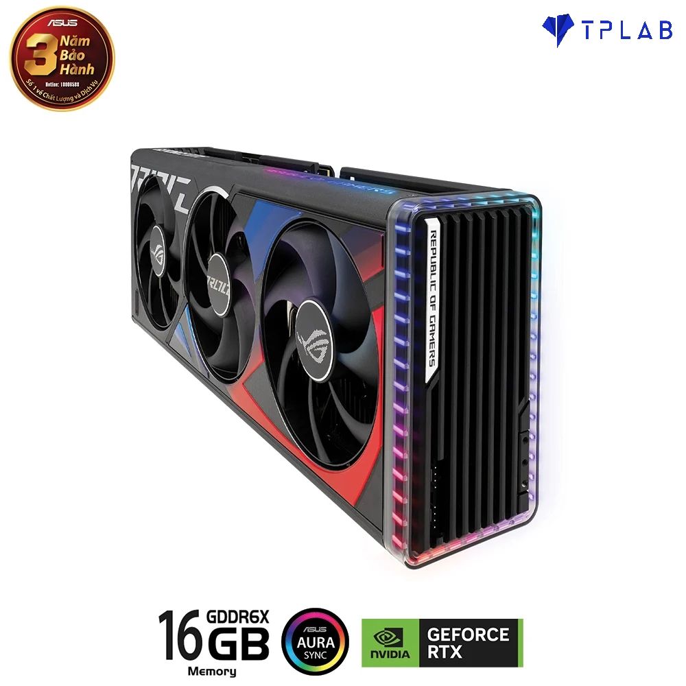 ASUS ROG Strix GeForce RTX 4080 OC 16GB GDDR6X– TPLAB