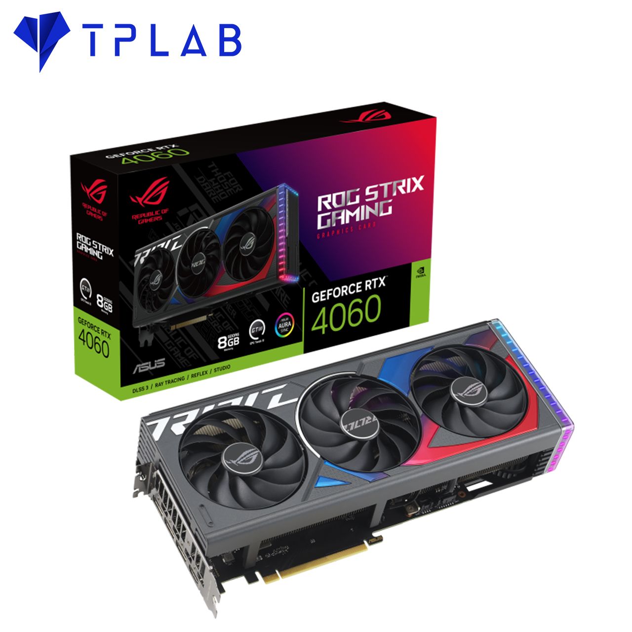 ASUS ROG Strix GeForce RTX 4060 8GB GDDR6– TPLAB