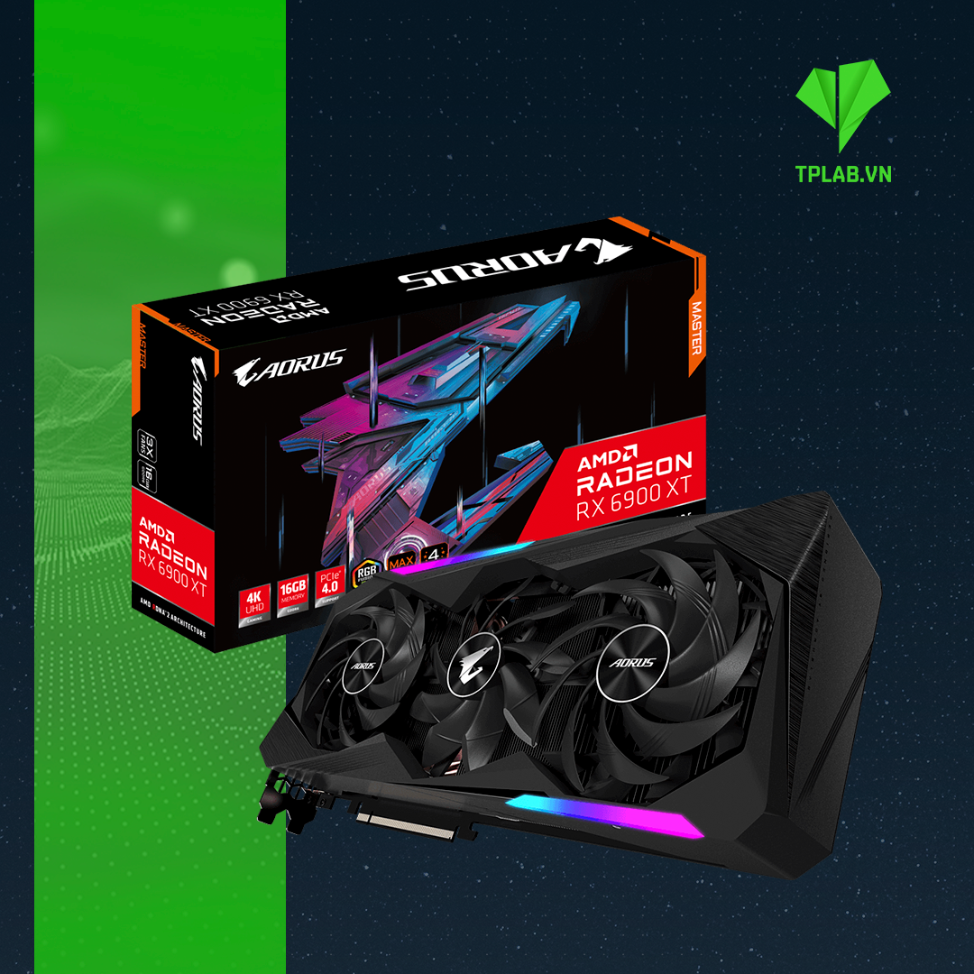 GIGABYTE AORUS RADEON RX 6900XT MASTER 16GB GDDR6– TPLAB