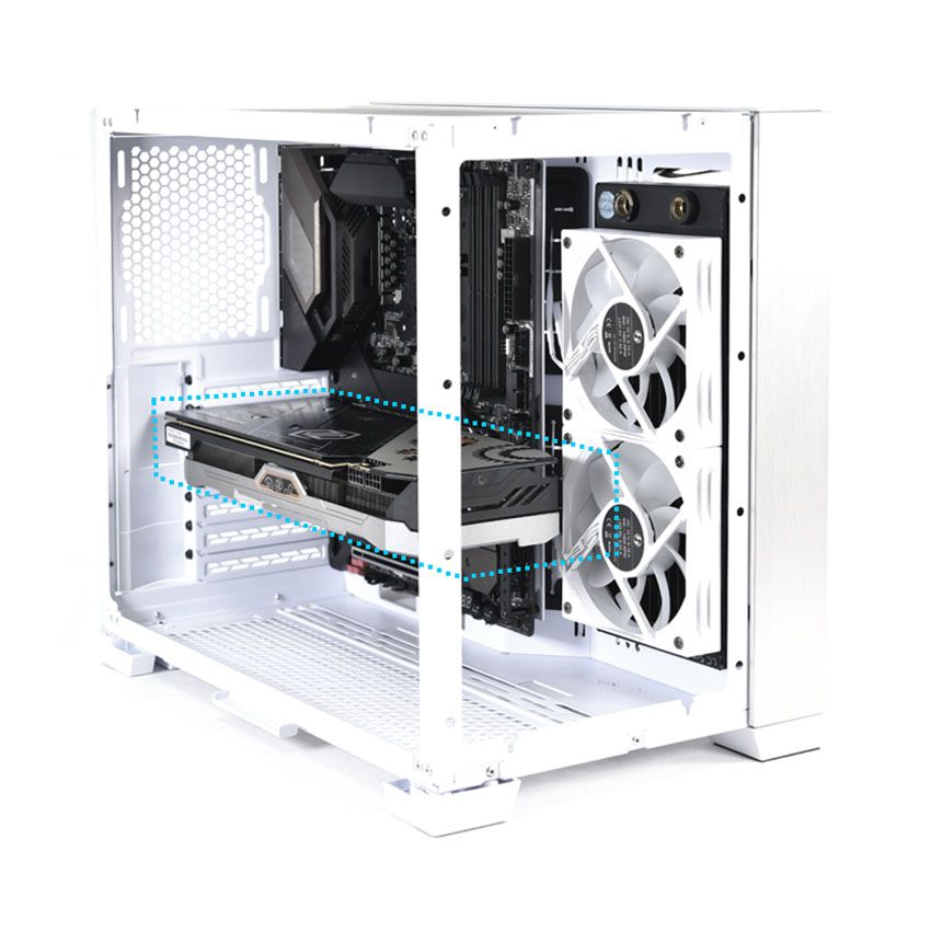 Vỏ Case LIAN-LI O11 Dynamic Mini Snow White– TPLAB