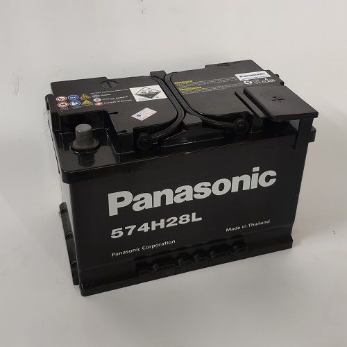 Bình ắc quy Panasonic 12V 74AH DIN-574H-28L Chính hãng | Carvin