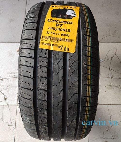 Lốp Pirelli 245/40R18 Runflat Cinturato P7 97Y - Romani - Carvin