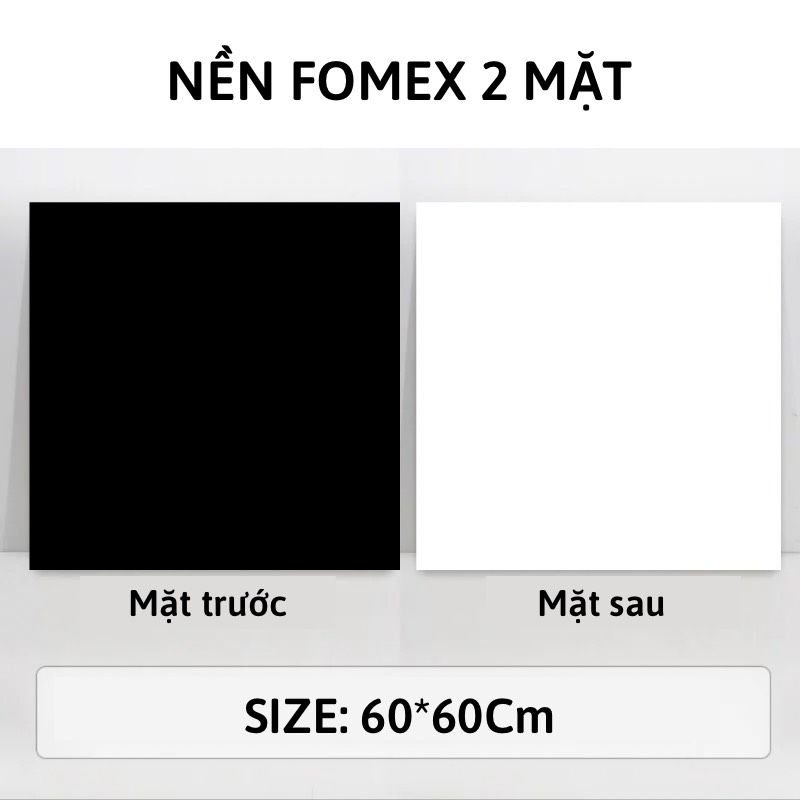 Phông nền Fomex 2 Mặt 60x60Cm làm phông nền chụp ảnh – LAM DECOR