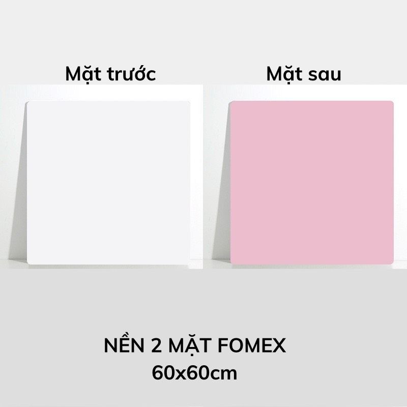 Phông nền Fomex 2 Mặt 60x60Cm làm phông nền chụp ảnh – LAM DECOR