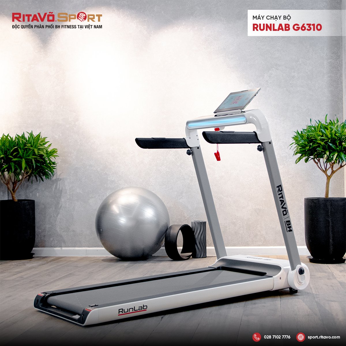 Máy chạy bộ RUNLAB – Thiết bị tập luyện tại RITAVÕ