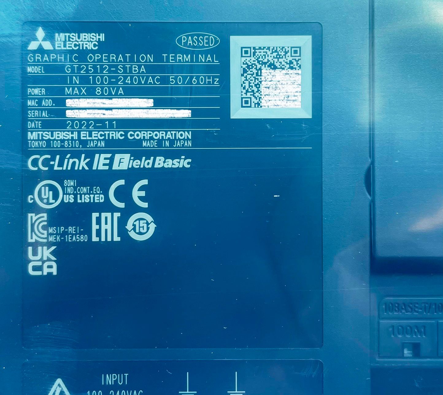 MÀN HÌNH CÔNG NGHIỆP HMI GT2512-STBA, Hãng Mitsubishi, made in JAPAN ...