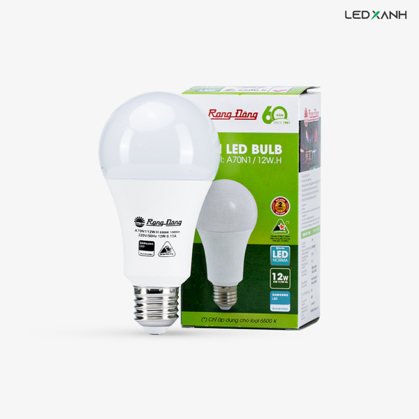 Bóng đèn LED BULB tròn 12W, 15W, 20W, 30W - Rạng Đông
