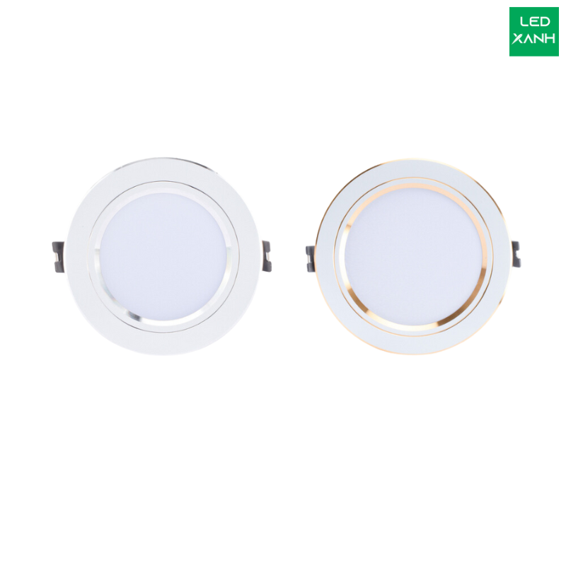 Đèn LED Âm Trần Downlight Tròn AT10 7W, 9W Rạng Đông Chính Hãng