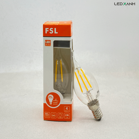 Bóng đèn LED BULD nến dây tóc C35 Rạng Đông