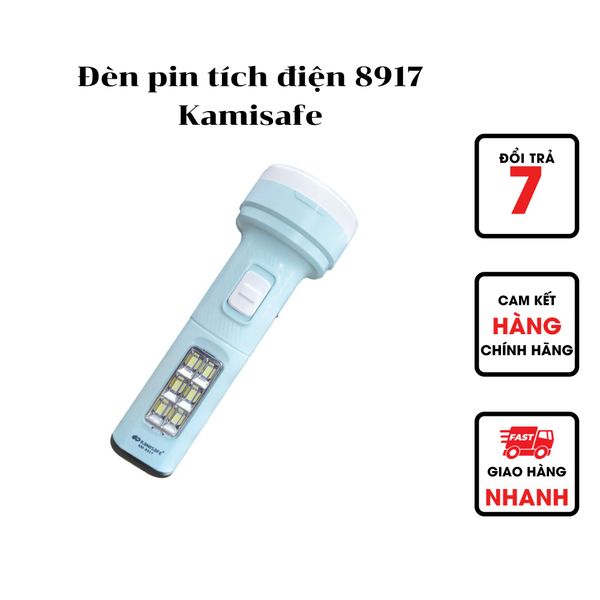 Đèn pin tích điện 8917 Kamisafe – Gia Dụng Bảo Anh