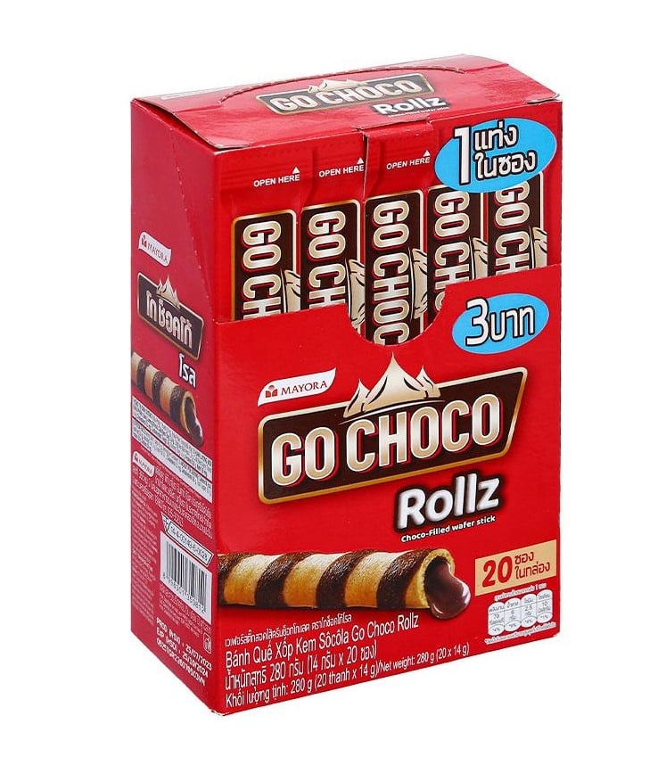 Bánh Go Choco Rollz 280g – Cửa hàng SVMart - Vì chất lượng cuộc sống