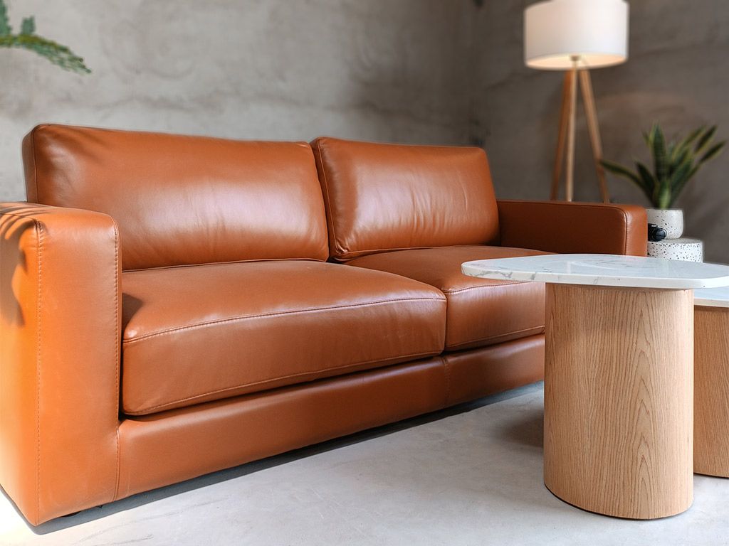 Sofa da thật AGENT – J&K Furniture