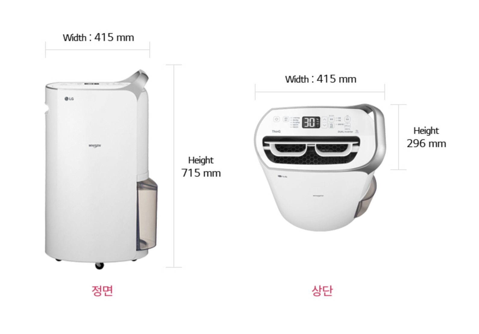 MÁY HÚT ẨM LG WHISEN DQ200PSAA 20L – LMART